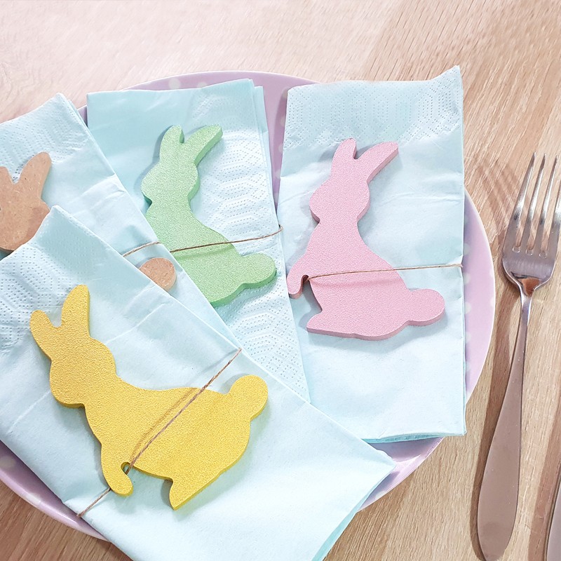 Lapin mignon en bois à décorer | Décorez-moi