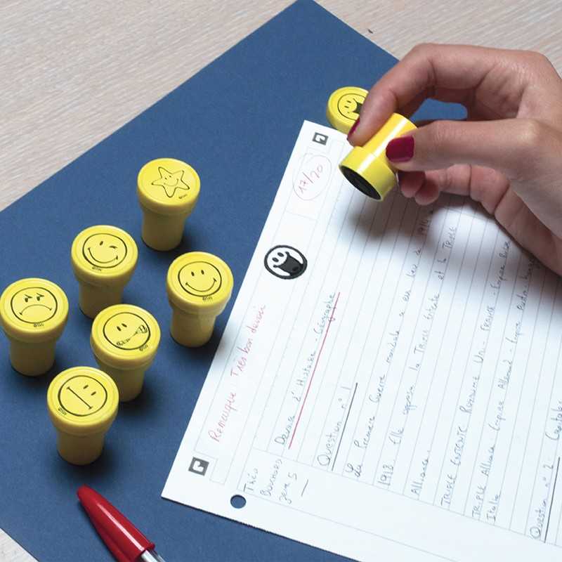 Tampon mousse Smiley | Décorez-moi