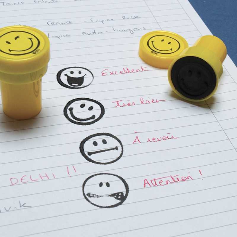 Tampon mousse Smiley | Décorez-moi