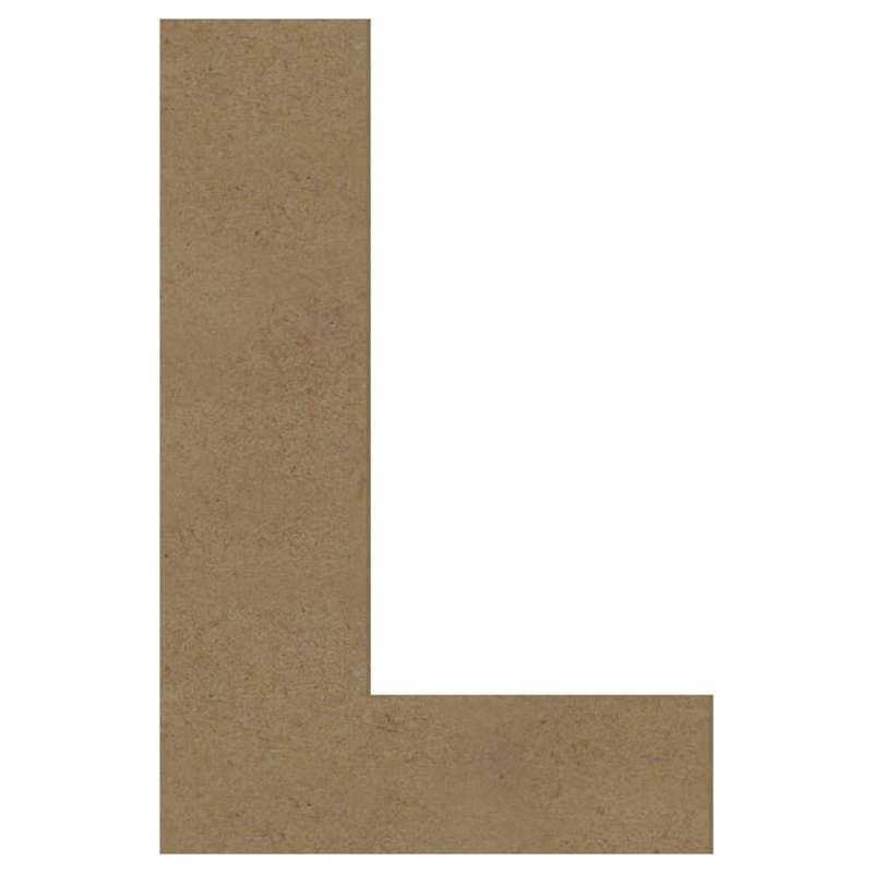 Lettre L En Bois