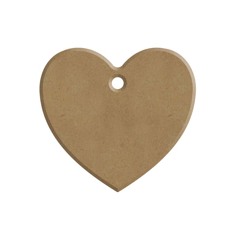 Petit coeur percé en bois à décorer | Décorez-moi